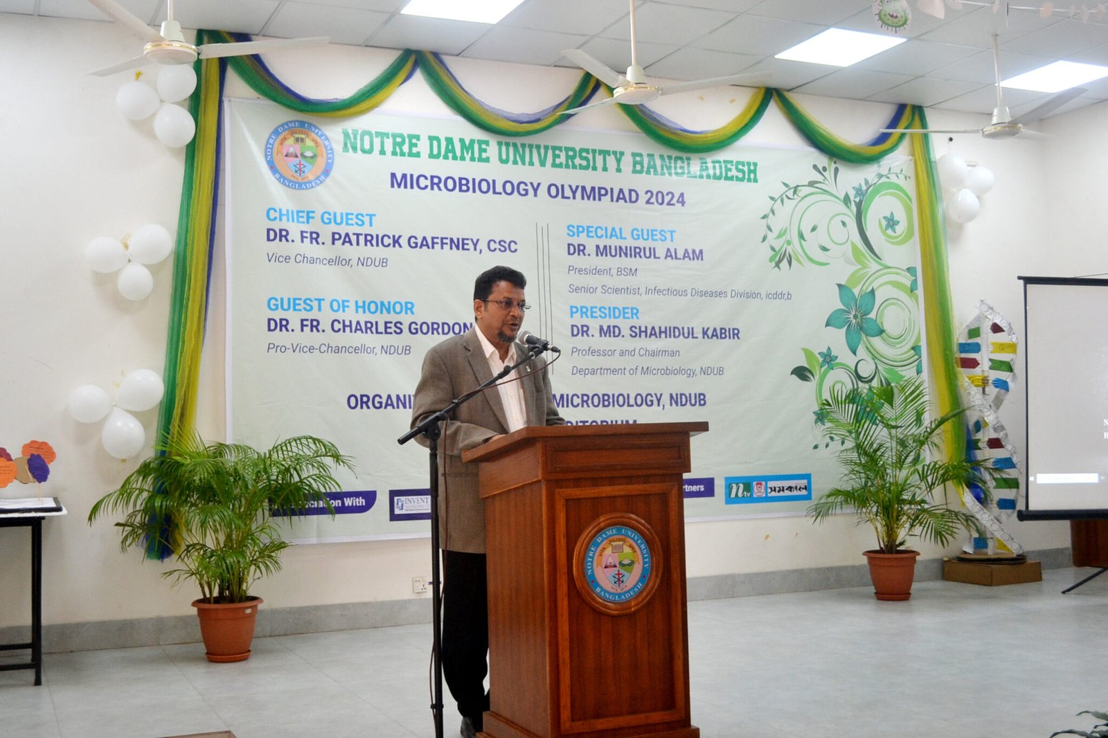 Microbiology Olympiad celebrates scientific excellence at NDUB - Notre ...