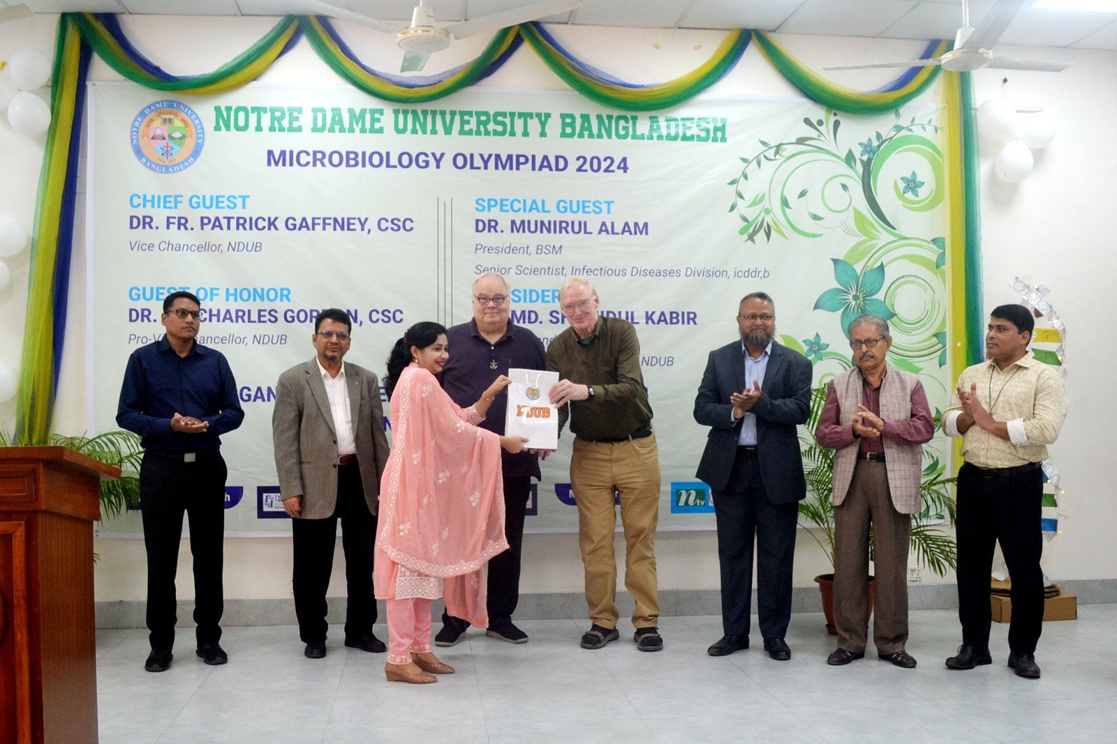 Microbiology Olympiad celebrates scientific excellence at NDUB - Notre ...